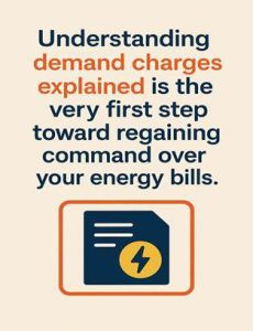 Demand Charges Explained: Slash Peak Costs smartly